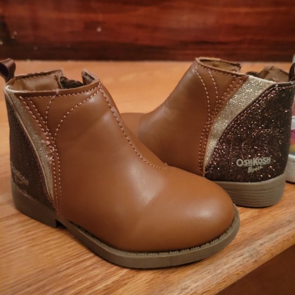 OshKosh B'gosh | Shoes | Osh Kosh Brown Boots Toddler Size 7m | Poshmark